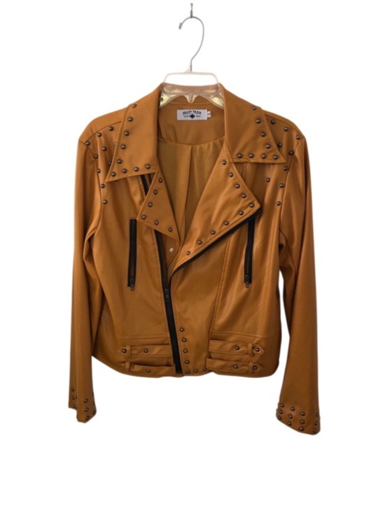 Crazy Train | Jackets & Coats | Sz M Crazy Train Studded Moto Brando ...